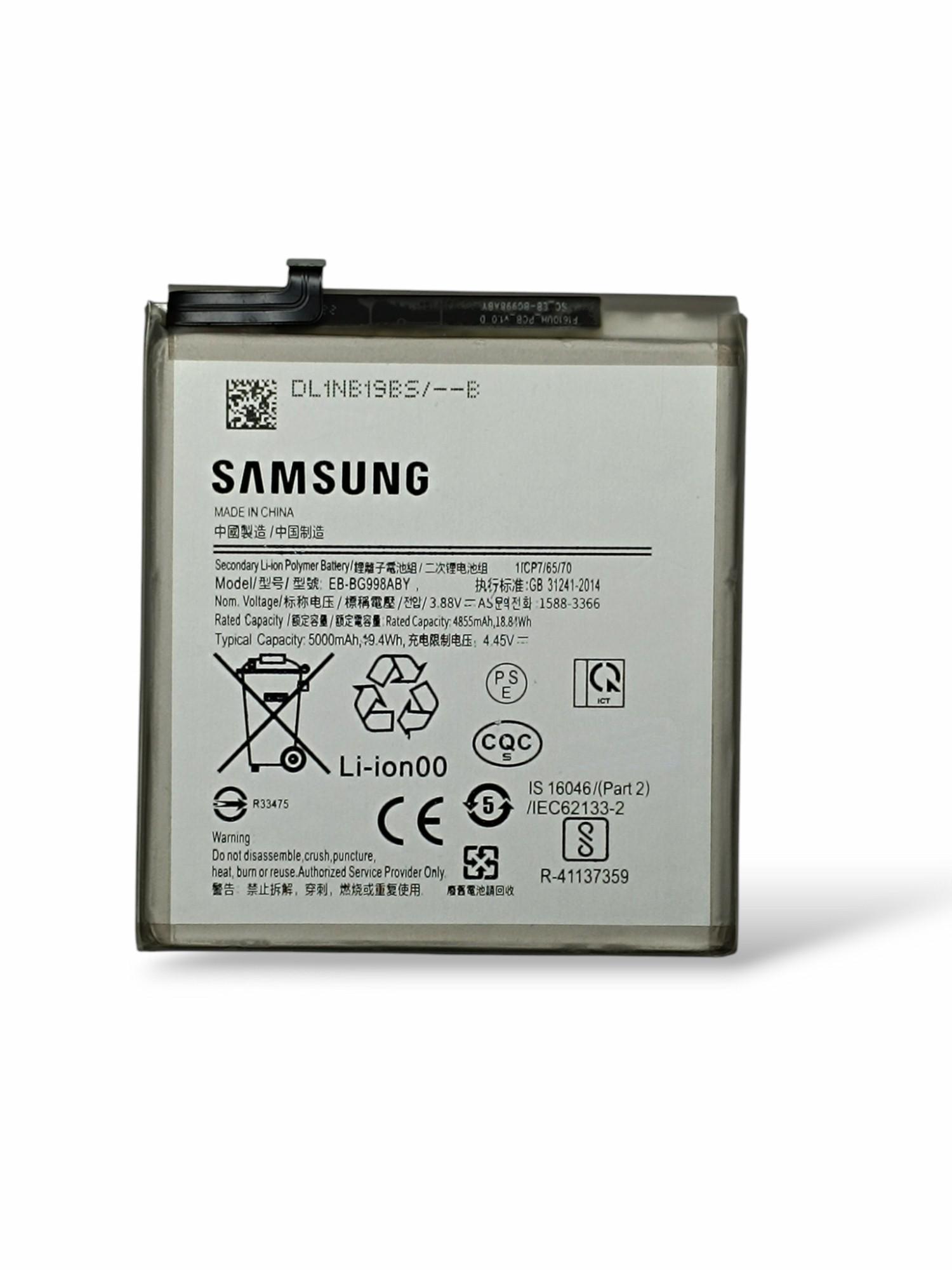 Samsung Galaxy S21 Ultra Batarya EB-BG998ABY Uyumlu Yedek Batarya ...